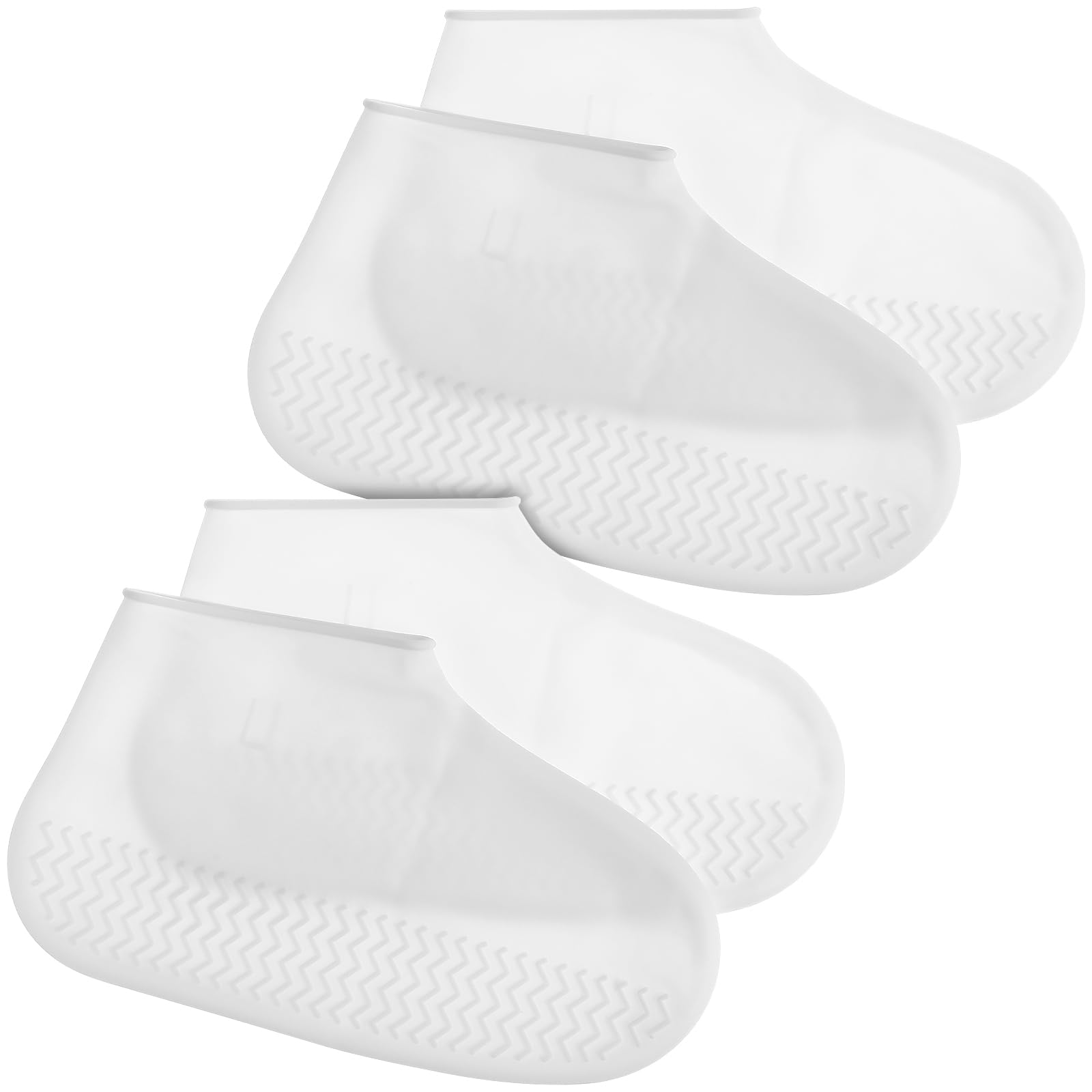 Amazon.com: Gadpiparty 2 Pairs Waterproof Shoe Covers Silicone Non Slip ...