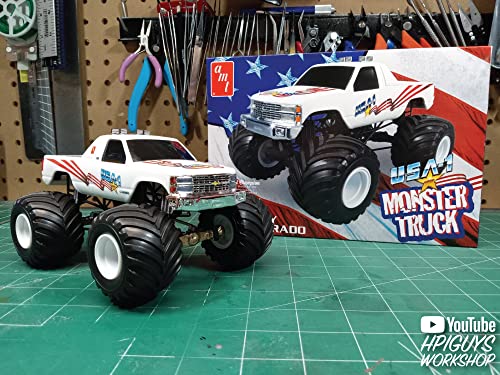AMT USA-1 Monster Truck 2T 1:32 Scale Model Kit - Scale Model Kits ...