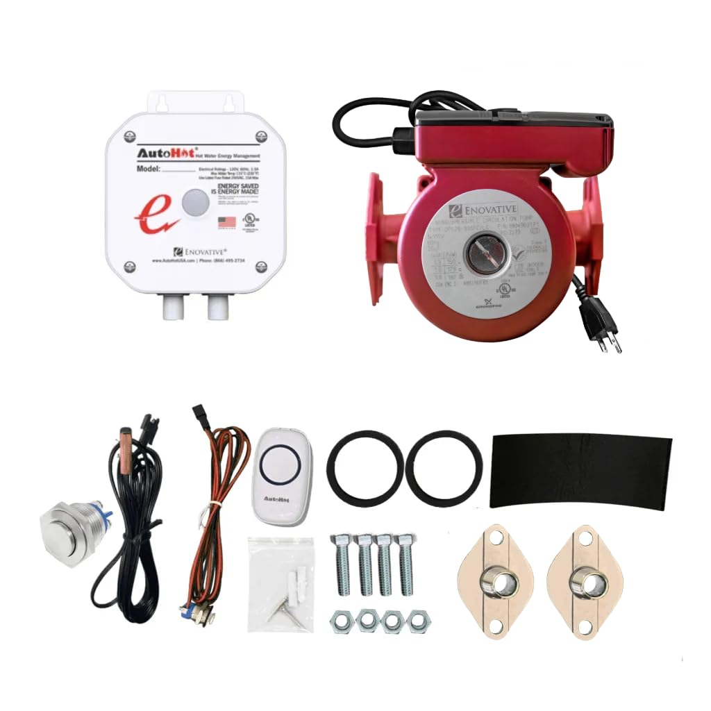AutoHot DR099A-USK GEN2 Electric Hot Water Recirculating Pump System ...