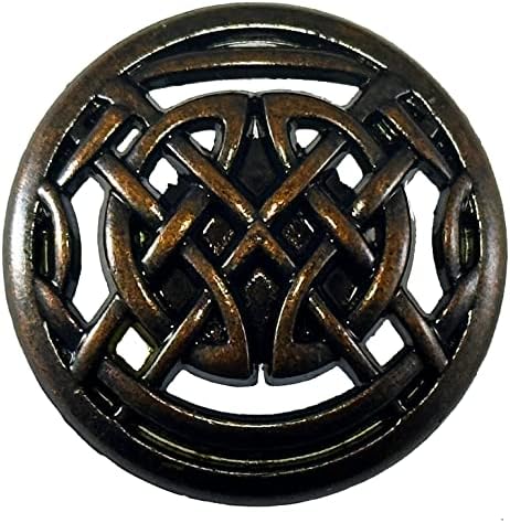 GENUINE TEXAS BRAND Set of 24 Timeless Celtic Knot Drawer Knobs in Oil ...