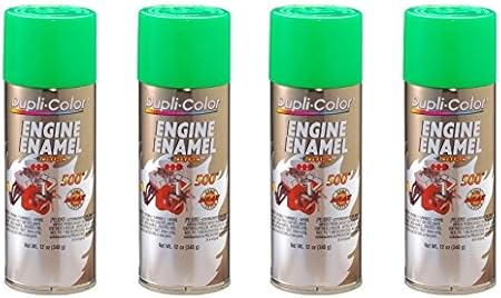 Dupli-Color DE1641 Ceramic Grabber Lime Green Engine Paint - 12 oz. by ...