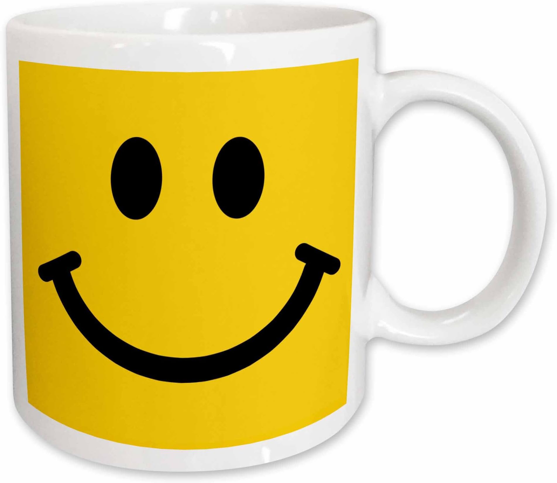 Amazon.com: 1 X Smiley Happy Face 14 oz Stoneware Coffee Mug/Cup : Home ...