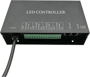 H802RA 4-port (4096 pixels) controller WS2801 WS2811 LED light pixel ...