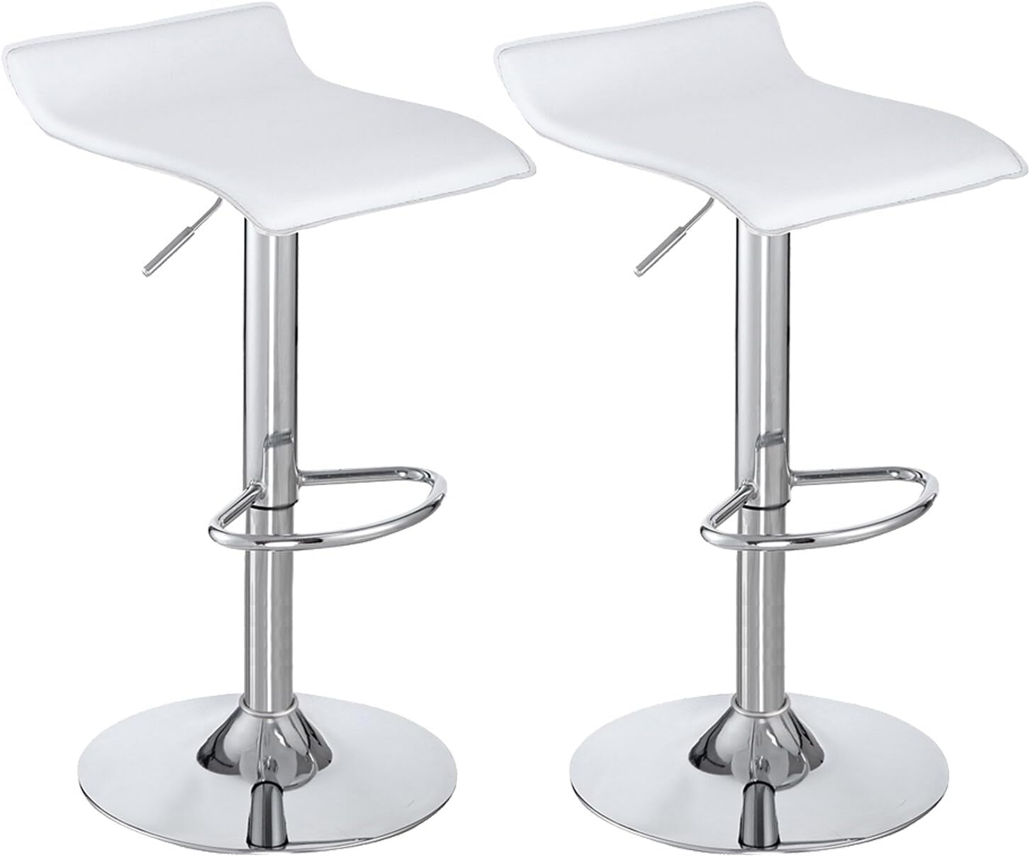 Panana Set of 2 Bar Stools Pub Home Breakfast Barstools Armless ...