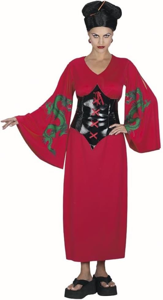 Amazon.com: Adult's Asian Dragon Lady Costume (Size: Standard 12 ...