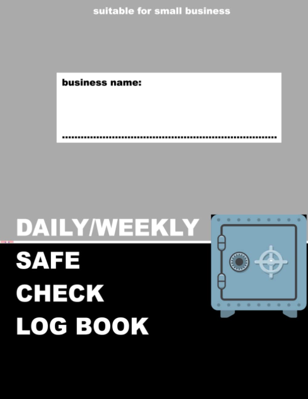 Daily/Weekly Safe Check Log book, Float Check Log, Safe Count Book ...