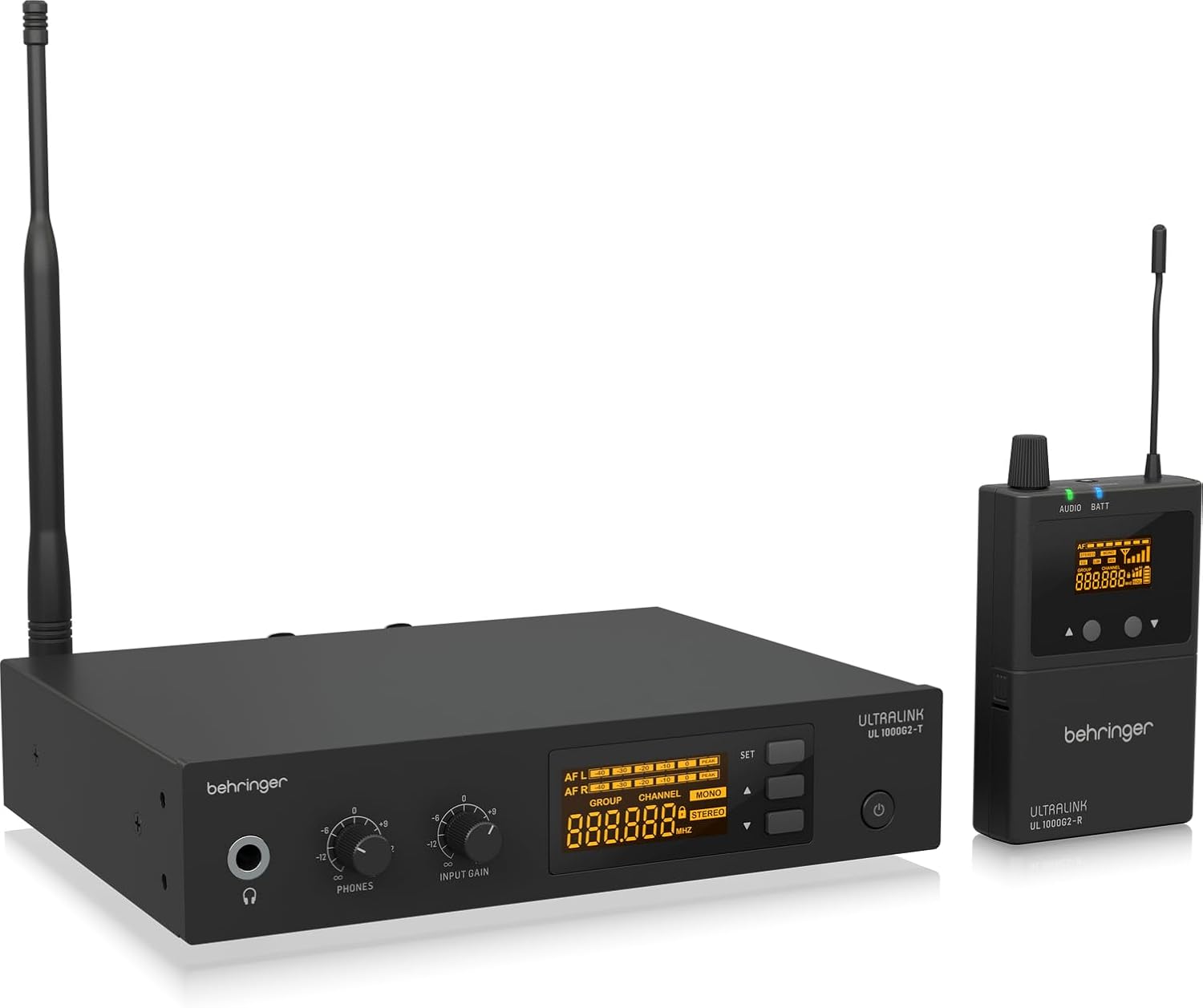 Amazon.com: Behringer UL 1000G2 High-performance UHF Wireless In-ear ...