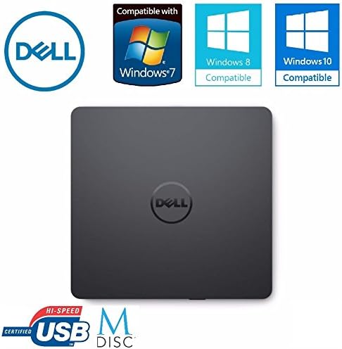 Dell External USB Ultra Slim USB DVD +/- RW Optical Drive 429-AAUQ ...