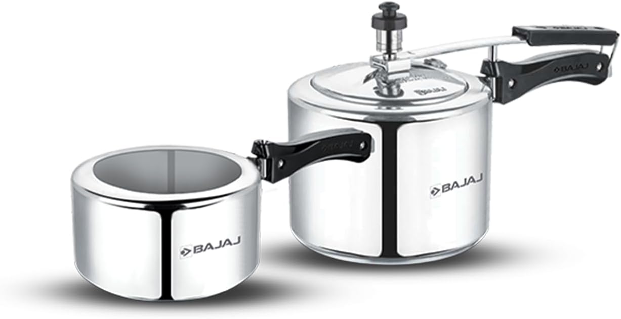 Buy Pigeon By Stovekraft Special Aluminium Pressure Cooker Combo with ...