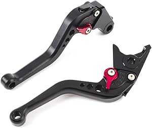 Amazon.com: Motorcycle Short Brake Clutch Levers CNC Adjustable ...