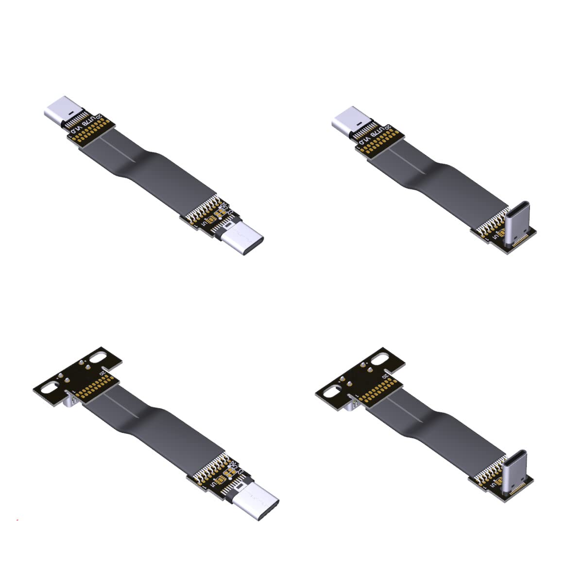 Amazon.com: ADT-Link USB3.2 GEN2x2 Type C Male to Type C Female Adapter ...