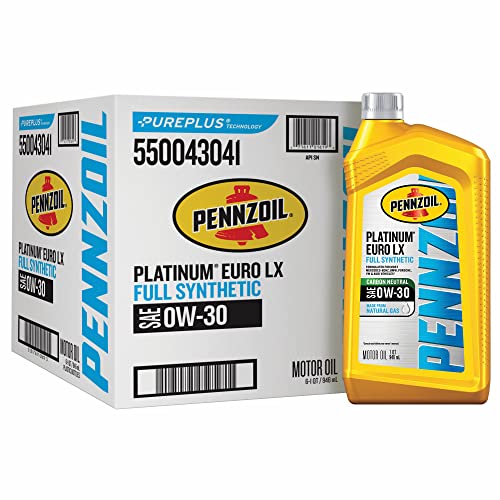 Snapklik.com : Pennzoil Platinum Euro LX Full Synthetic 0W-30 Motor Oil