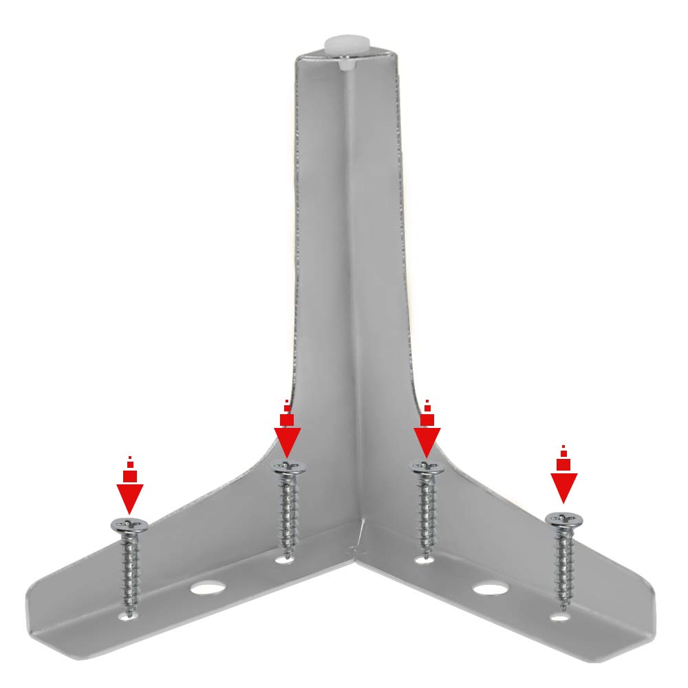Snapklik.com : 4pcs 7 Inch Furniture Legs, Modern Style Sofa Legs ...