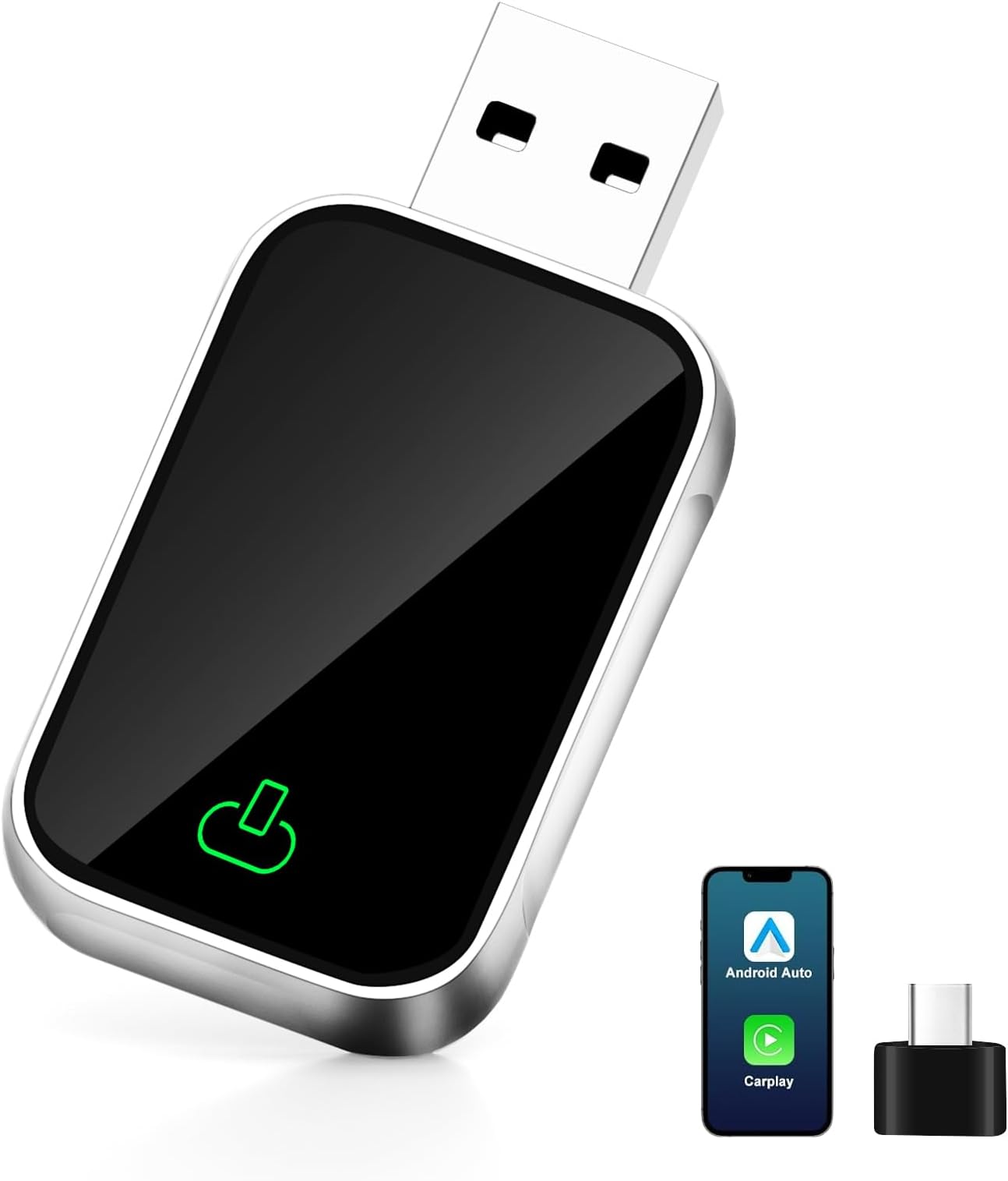 MSXTTLY Adaptador Inalámbrico Android Auto U2A-L9 Convierte Android ...