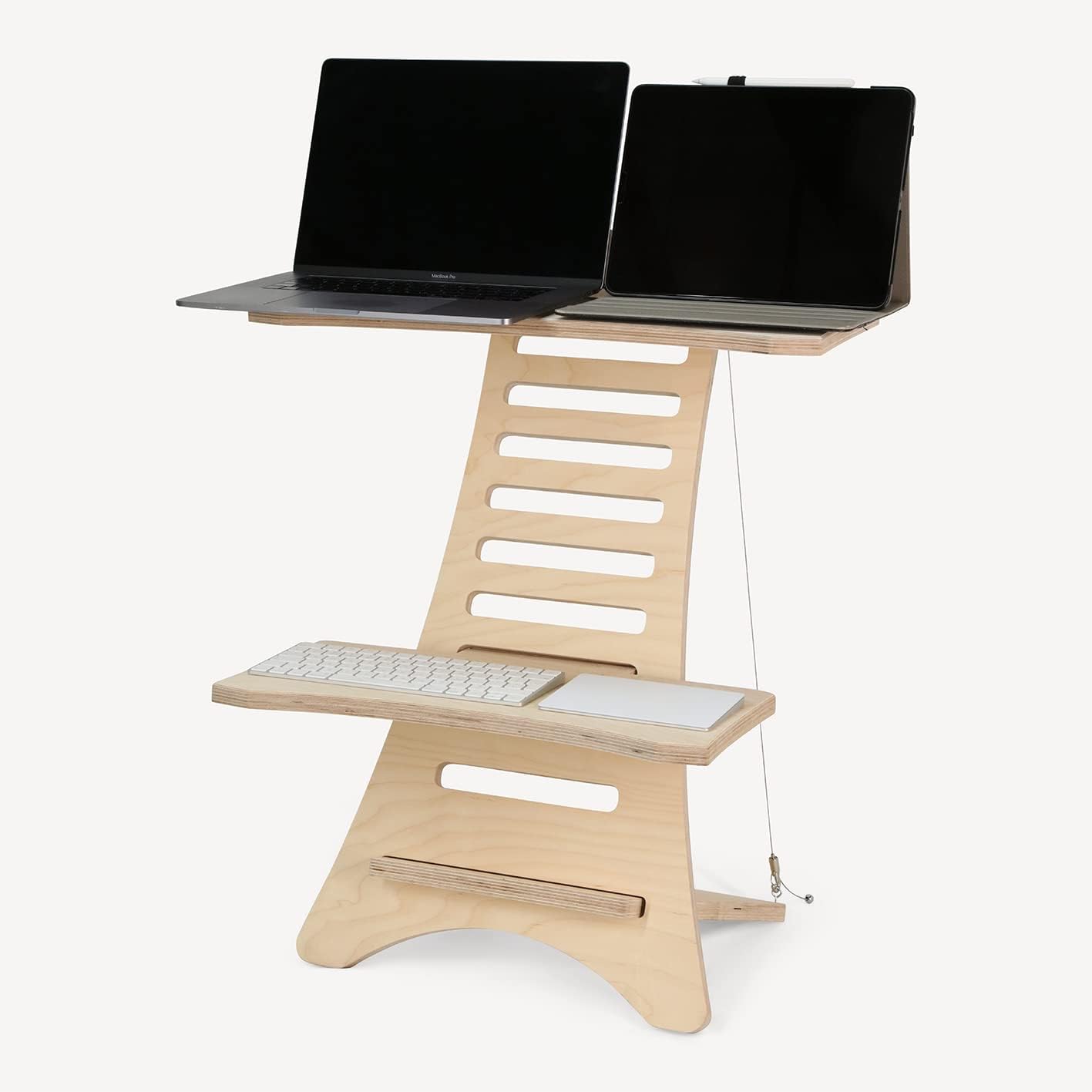 HumbleWorks. Stan-1 (Dual Monitor). Ergonomic, height-adjustable ...