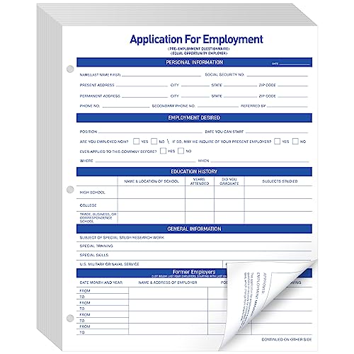 Top Tips for Creating the Best Employee Application Forms - Totally ...
