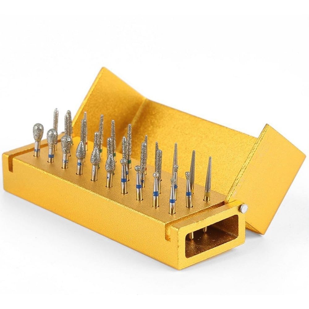 Amazon.com: Set of 30 pcs dental material dental drill bit dental cart ...