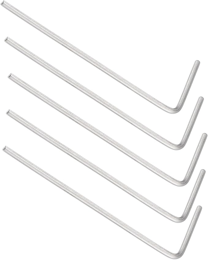 CoCud L-Handle Hex Key Wrench, 0.9mm Metric, CR-V L-Shape Hexagon Head ...