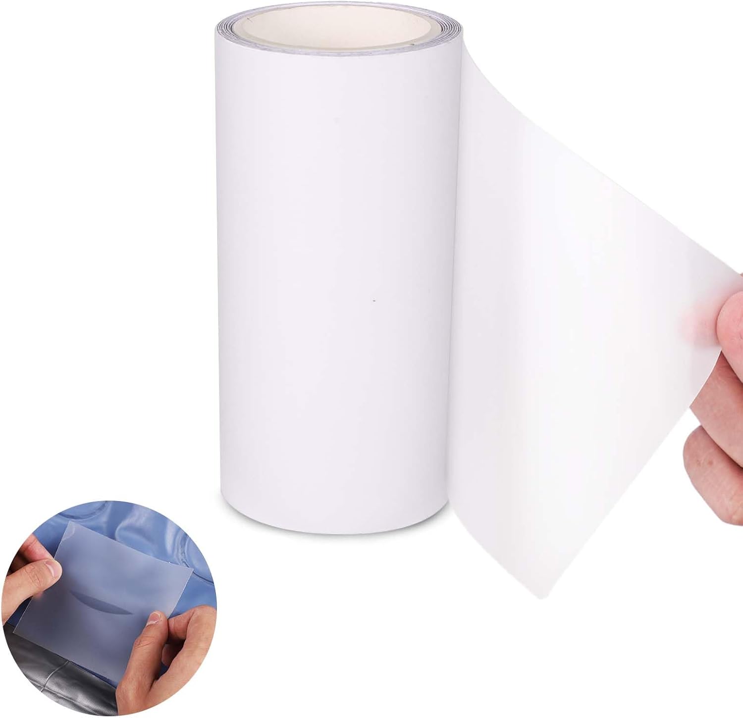 TPU Waterproof Pool Repair Tape - 4" x 4.92ft Multifunctional Patch for ...