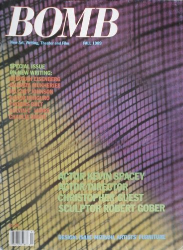 BOMB Issue 29, Fall 1989 (BOMB Magazine): Kevin Spacey, Christopher ...