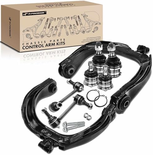 Amazon.com: A-Premium Set of 8, Front Upper Control Arm, Upper Lower ...