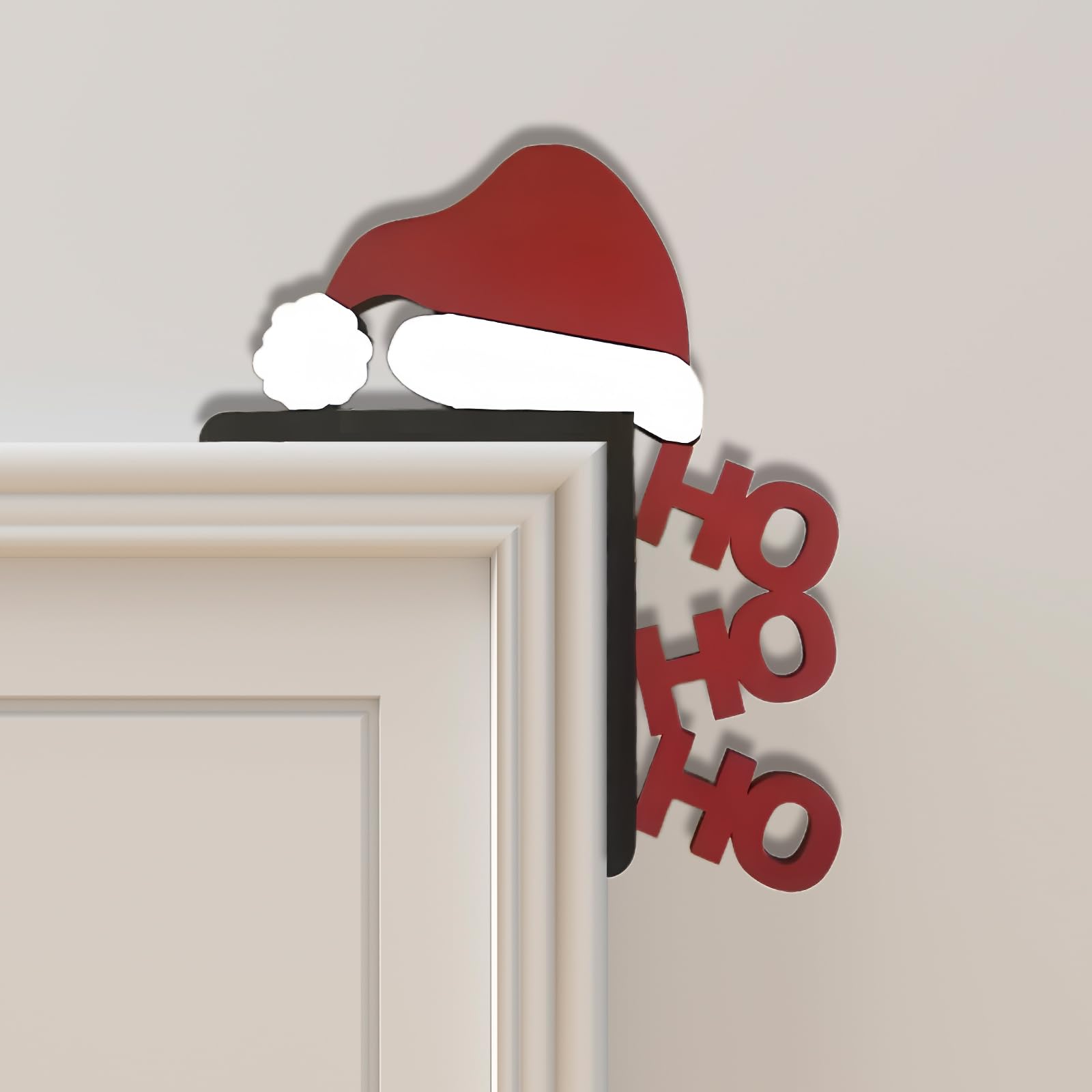 Amazon.com: 2024 Christmas Door Topper Holiday Home Decor Funny Snowman ...