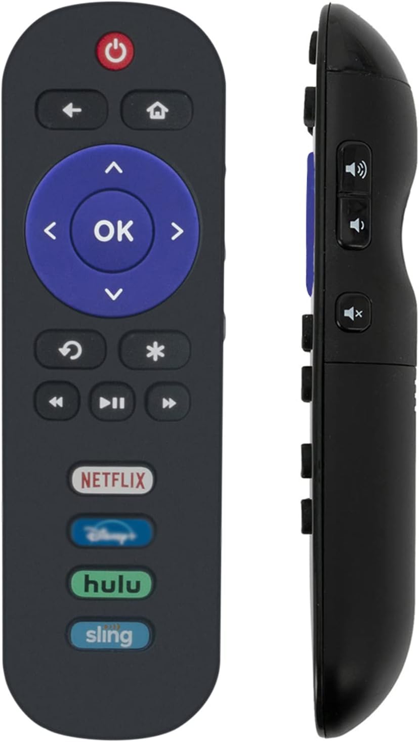 Amazon.com: RC280 Remote Replacement for TCL Roku LED TV 55R625 65R625 ...