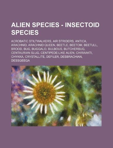 Amazon.co.jp: Alien Species - Insectoid Species: Acrobatic Stiltwalkers ...
