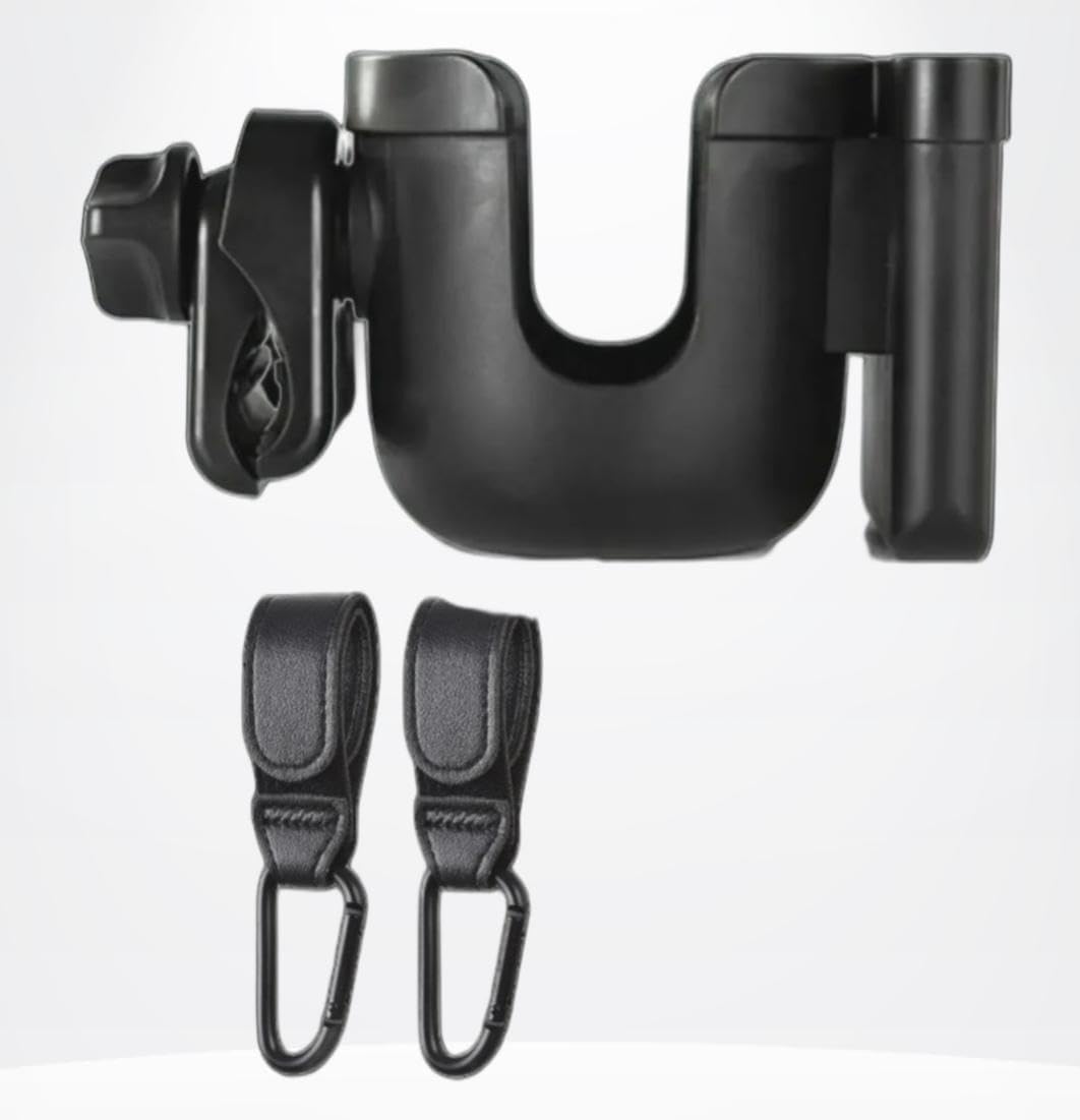 Amazon.com: Universal Stroller Cup Holder with Mobile Phone Strollers ...