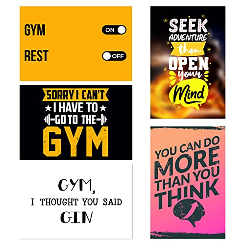 PRINTELLIGENT Quote and motivational poster set of 10 size (45 cm x 30 ...
