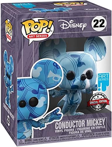 Amazon.com: Funko POP Artist Series Disney Conductor Mickey Figure ...