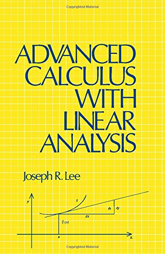 Buy Advanced Calculus with Linear Analysis Book Online at Low Prices in ...
