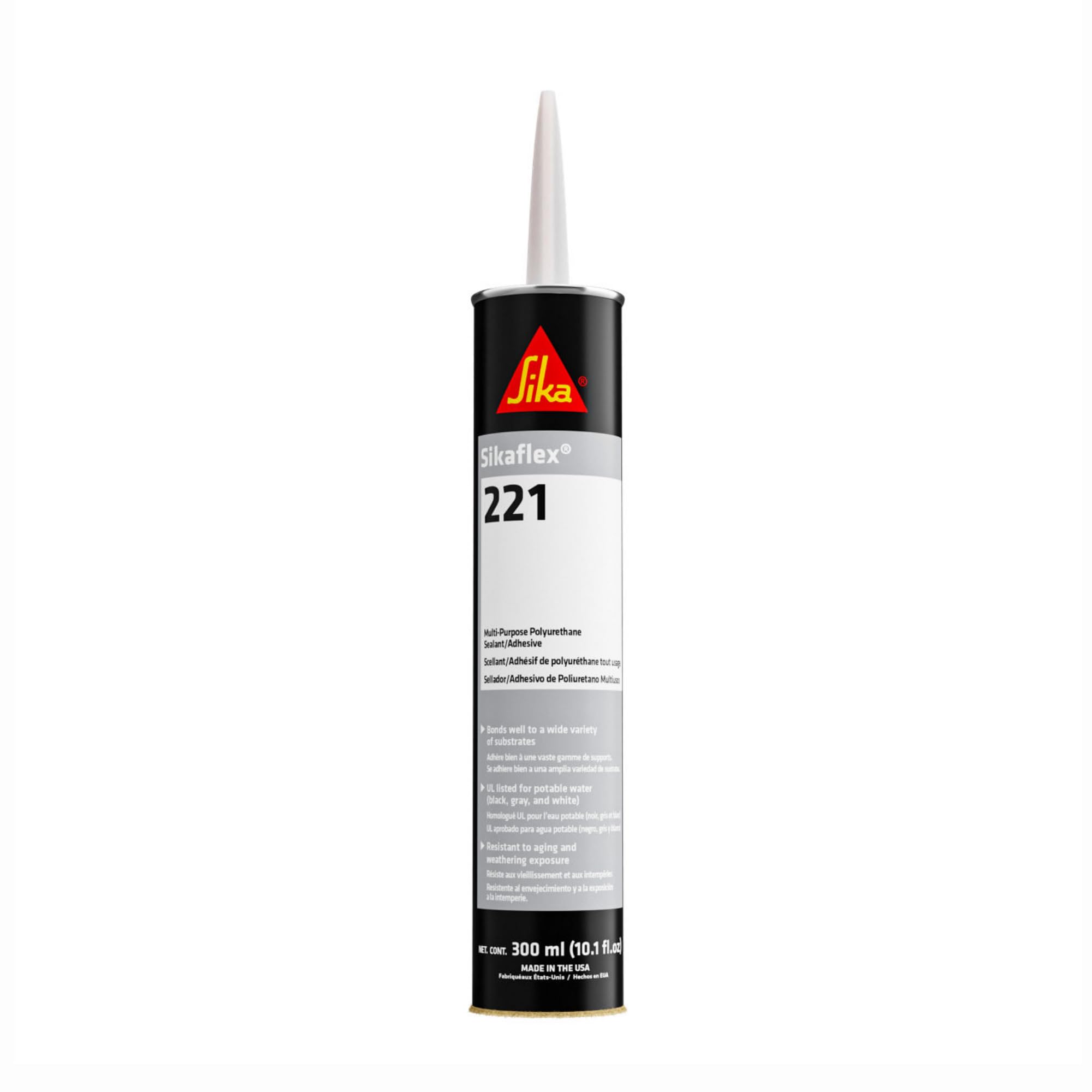 Amazon.com: Sika Sikaflex-221, White, multi-purpose sealant/adhesive ...