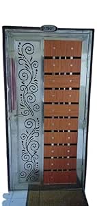 UV Resistant 3 X 30 Feet PVC Gate Sheet_Grill Sheet_Gate Covering Sheet ...