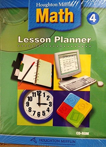 Amazon.com: Houghton Mifflin Mathmatics: Hmm/Math Lesn Plan Cd Lv4: 9780618389889: Houghton ...