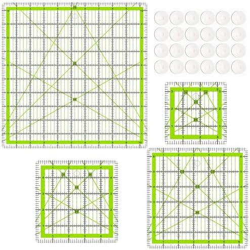 Amazon.com: YICBOR Meander Template for Quilting fits Inside FMQ Grip 5