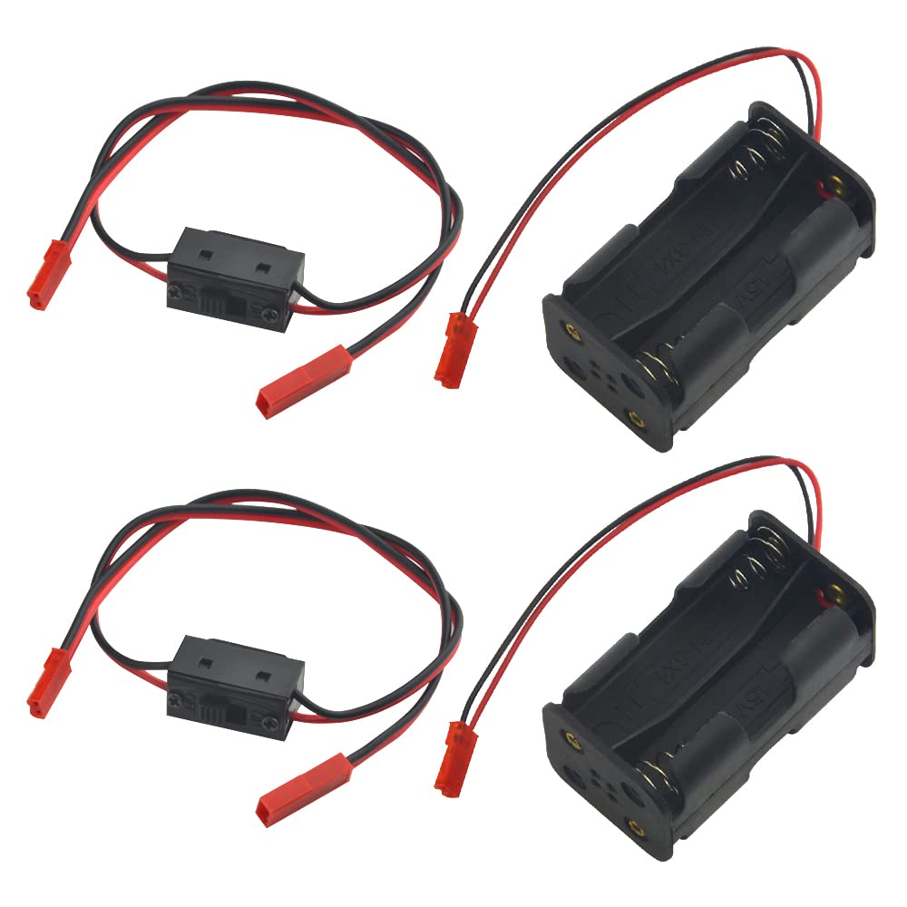 Amazon.com: XINGYHENG 4 Pack On Off Power Switches Battery Receiver ...