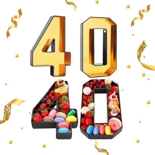 Amazon.com: Datyiiha 40 Set Cardboard Number for Charcuterie 10.2 ...