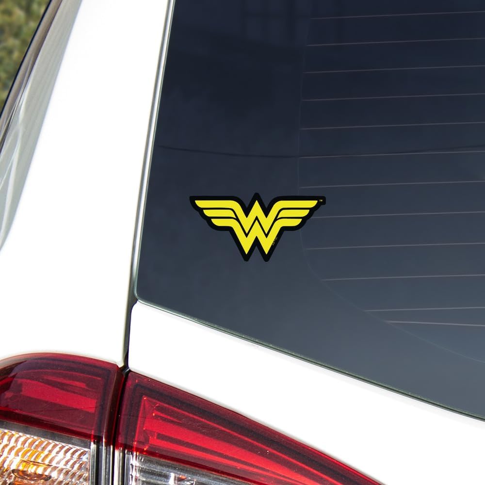 Amazon.com: Wonder Woman Logo Decal Premium 4" Die Cut Vinyl Sticker ...
