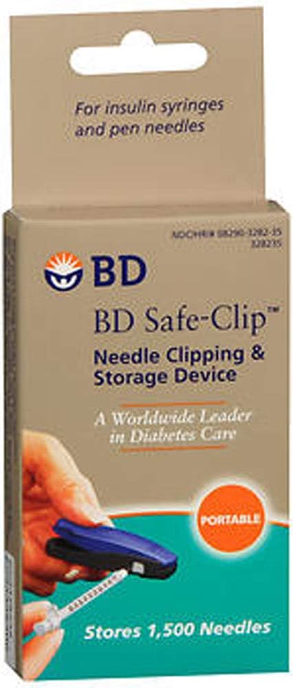 Amazon.com: BD BD Safe-Clip Needle Clipping Storage Device, 1 e ach ...