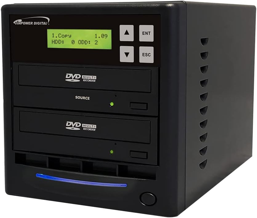 Amazon.com: Produplicator 1 to 3 24X Burner CD DVD Duplicator ...