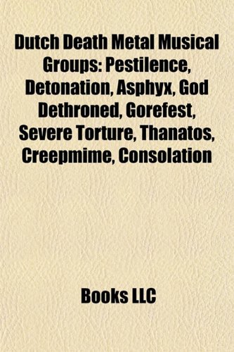 Buy Dutch Death Metal Musical Groups Book Online at Low Prices in India ...