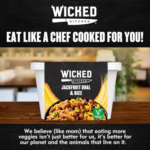 Wicked Kitchen Ready to Eat Meals, Jackfruit Dhal & Rice 300g Pot ...