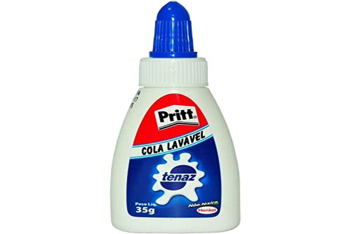 Cola Branca Pritt Tenaz, ideal para uso em casa, escola ou escritório ...