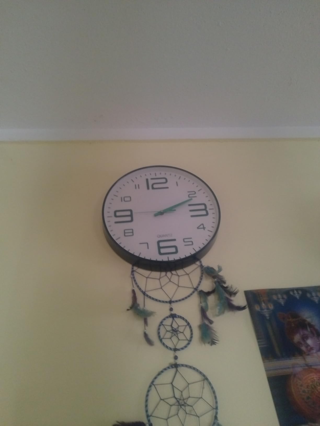 Buy Rylan Plastic Wall Clock 12" Silent Quartz Decorative Latest Wall ...