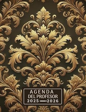 2025-2026 Agenda del profesor mensual y semanal A4: Planificador del ...