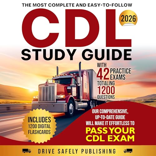 Amazon.com: CDL Commercial Drivers License Audio Study Guide 2025-2026 ...