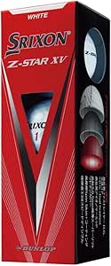 Amazon.co.jp: DUNLOP スリクソン(SRIXON) ゴルフボール スリクソン Z-STAR XV スリーブ(3個入り) (ホワイト/FF/Men's) : スポーツ＆アウトドア