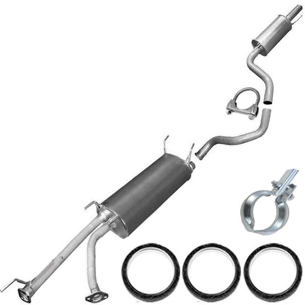 Resonator Muffler Pipe Exhaust System Kit fits 2001-2007 Sequoia 4.7L