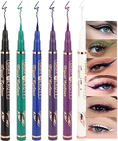 Amazon.com : Kaely 6 Colors Liquid Wing Eyeliner Stamp Kit Eye Pencil ...